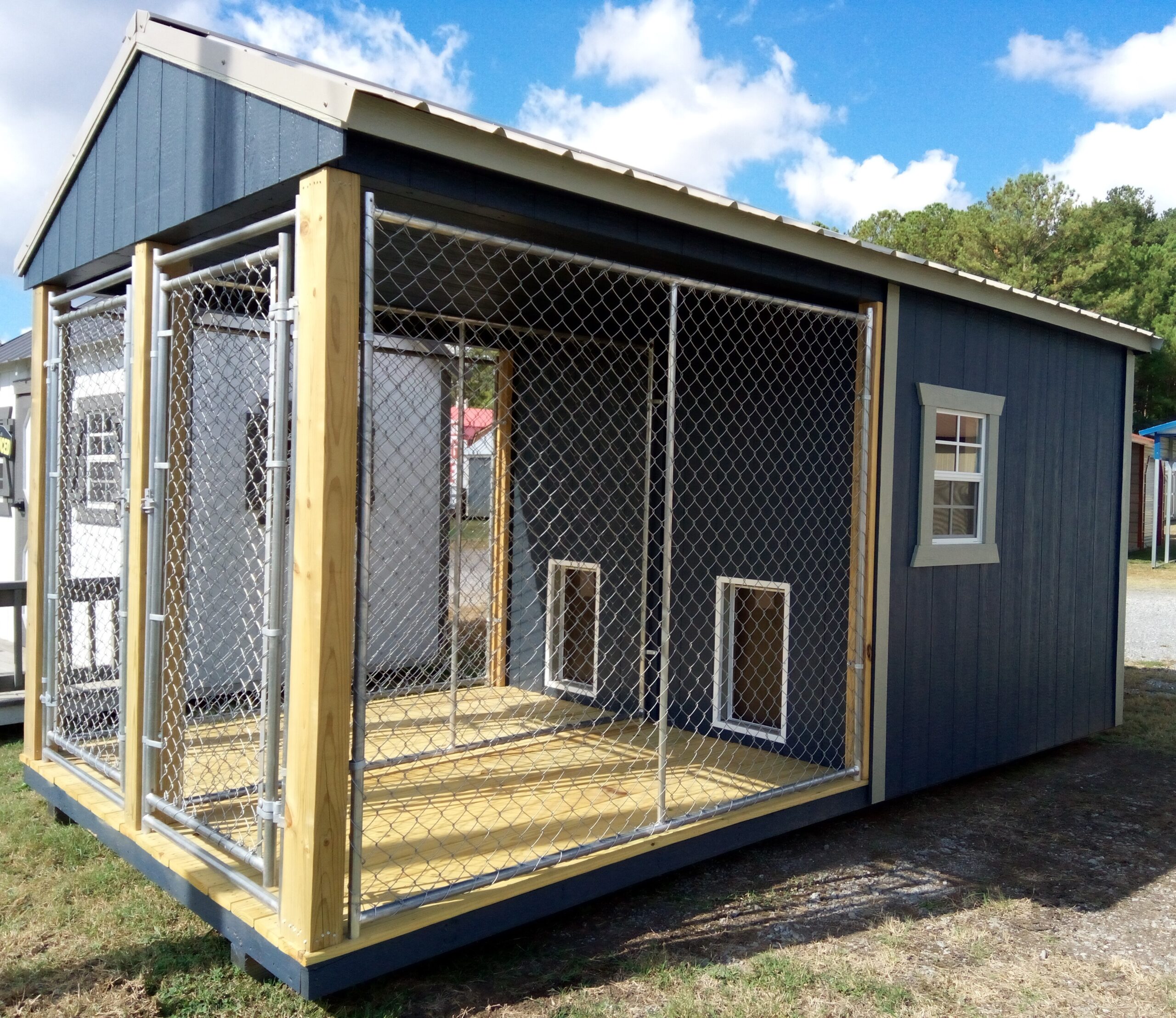 Double Dog Kennel | Gibsons Portable Buildings